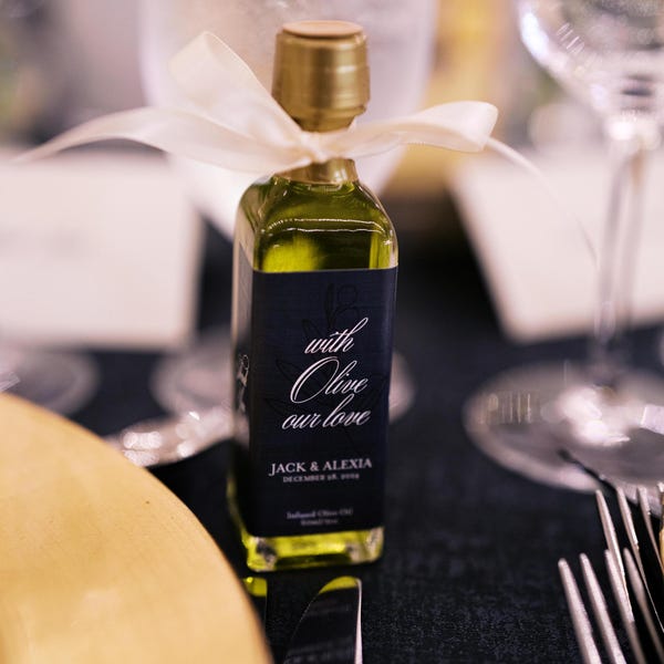 Olive Oil Party Favor | Infused Oil Favor | Olive You Favors | Olive ...