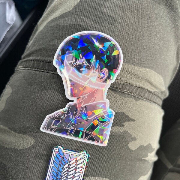Levi Ackerman | Attack on Titan Sticker | Available in Gloss or ...