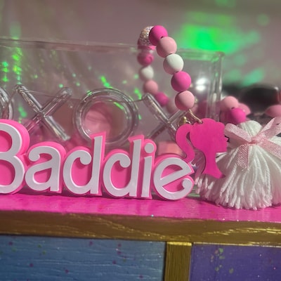 Barbie Wood Bead Garland, Barbie Party Decorations, Barbie Decor ...