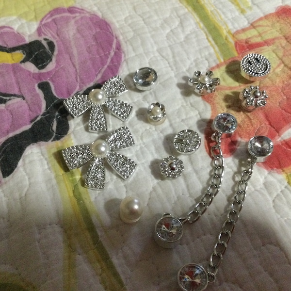 Crystal Animal Shoe Charms,cute Cartoon Shoe Buckles Set,3d Resin Shoe ...