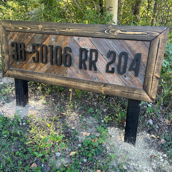 Cottage Sign, Address Plaque, Cast Metal Address Sign, House Sign, Door ...