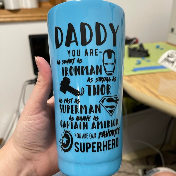 Superhero Daddy SVG Dad Hero File Silhouette Cut File Cricut Clipart ...