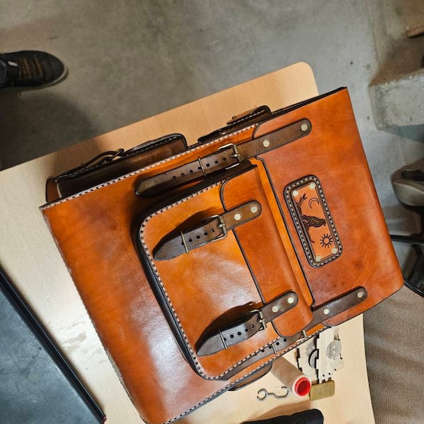 Tool Belt Pattern - Leather DIY - Pdf Download - Hip Bag - Video ...