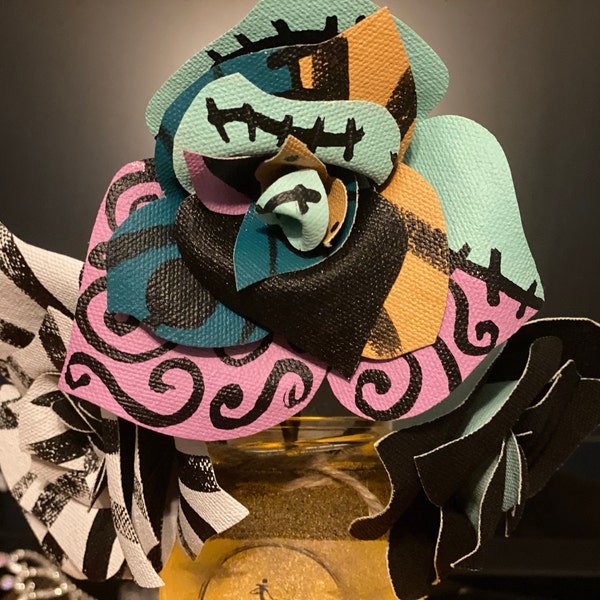 Nightmare Flowers, Jack and Sally Rose, Halloween Flowers, Unique ...