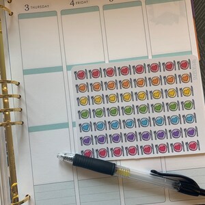 Cell Phone Icon Planner Stickers | Etsy