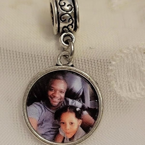 Bridal Bouquet Photo Memorial Charm GOLD Wedding Memory Photo Charm ...