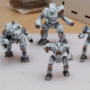 Battletech Miniatures Classic Unseen Designs 3D Printed on - Etsy UK