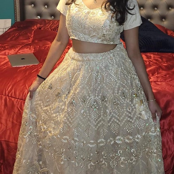 Plus Size off White Salvar Suit for Women, Beautiful Muslin Fabric ...