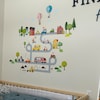 Transportation Wall Decal, Vehicles Cars and Animals Wall Sticker ...