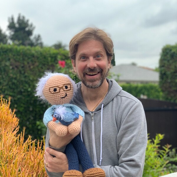 Big Bernie Sanders Doll -MADE TO ORDER -free Domestic Shipping, Feel ...