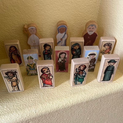 Apostles Craft Sheet // 12 Apostles, Jesus, and Mary // Decoupage Toys ...