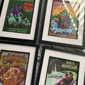 Splash Mountain Print Disney Print, Disney Ride Print, Vintage Disney ...