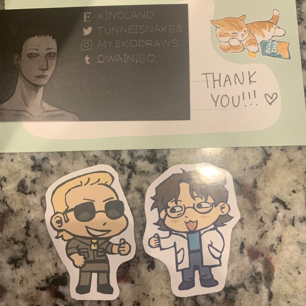 MGS Stickers 1 - Etsy