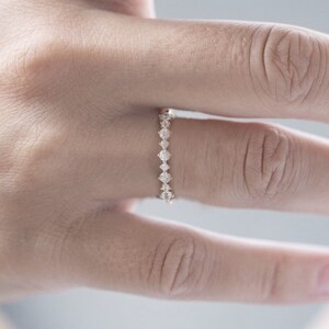 10k/14k/18k Solid Gold Cathedral Engagement Ring, 2ct Oval Moissanite ...