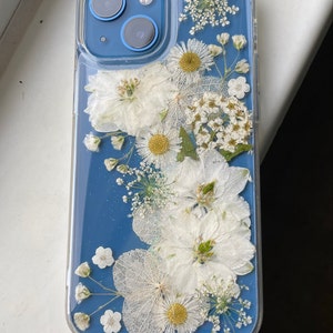 Pressed Flower Orange Lemon Clear Phone Case Lg G7 Thinq Case - Etsy