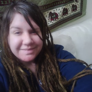 Synthetic Dreadlocks Cherry Red Set of 10 SE Natural - Etsy