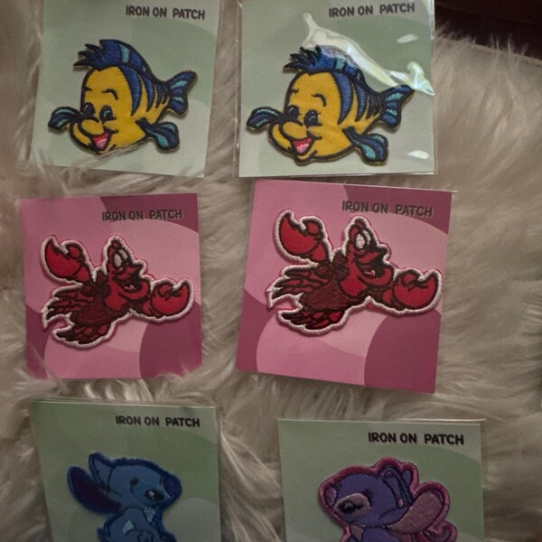 Finding Nemo Iron on Patch, Fish Patches, Cow Patches Iron on ...