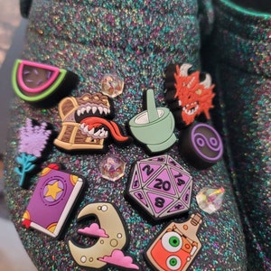 New Popular Manifestation Charms for Your Crocs, Trending Evil Eye Croc ...