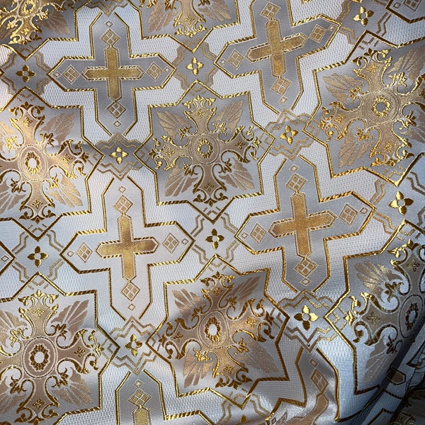 Small Cross Liturgical Fabric, Vestment Brocade, Copes, Chasubles ...