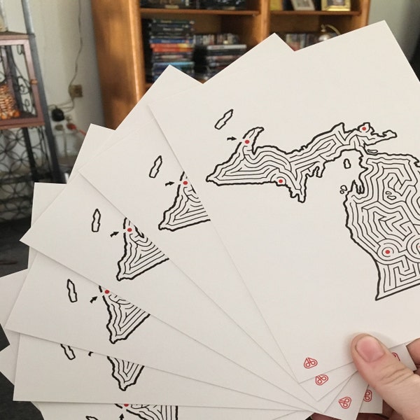 CUSTOM Hand-lettered Name Maze - Fun Activity for All Ages - Printable ...