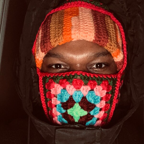 Crochet Balaclava, 8 Different Colors Unisex Balaclava, Ready to Ship ...