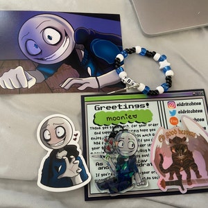 Creepypasta Strangled Red Acrylic Charms W/ Lanyard - Etsy