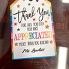 Thank You Gift Tags, Teacher Staff Employee Nurse Volunteer Staff ...
