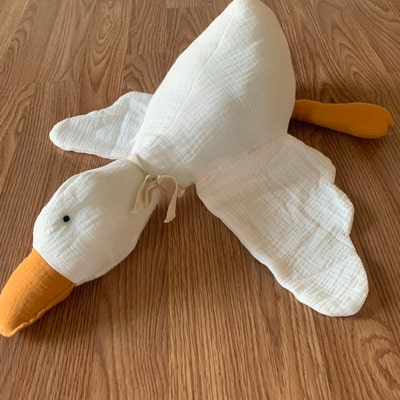 Handmade Goose Plush Sleep Toy for Baby Goose Doll Duck Soft Toy Goose ...