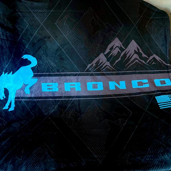 Ford Bronco Desk Mat Ford Bronco Mouse Pad Off-roading Desk Mat Bronco ...