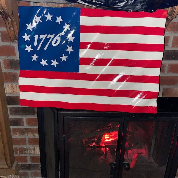 Betsy Ross 1776 Vinyl Decal Sticker - Etsy