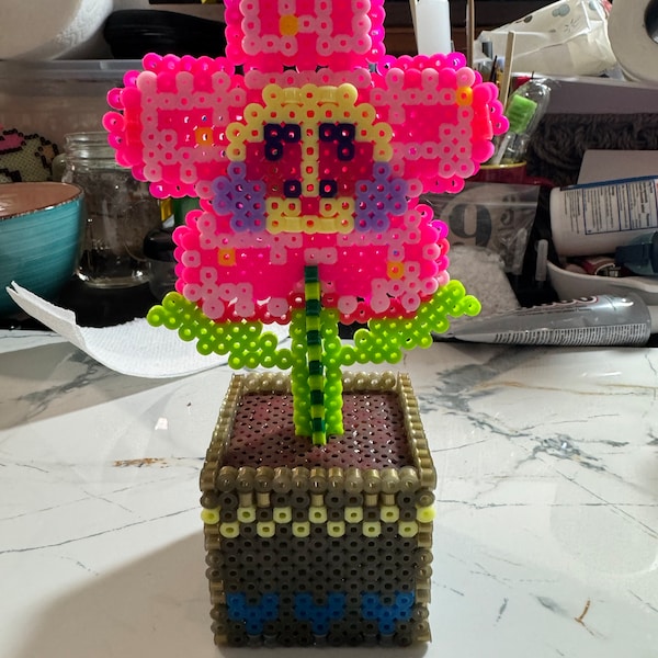 Instant Download Spring Flower Perler Bead Pattern - Etsy