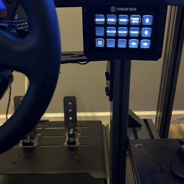 Fanatec QR2 Quick Release Mount for Profile Sim Racing Rig Drop-in ...