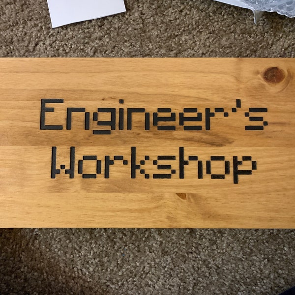 Realistic Custom Minecraft Sign - Etsy