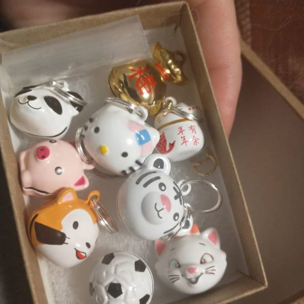 UGLY Bells for Pet Collar Chipped Jingle Bell for Cat Collar Character ...
