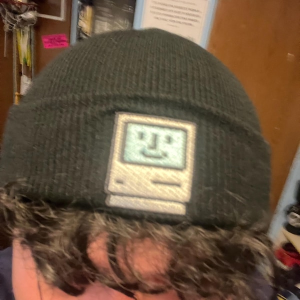 Ghost Type 90s Anime Embroidered Beanie - Etsy