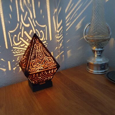 Viking Shadow Lantern Norse Thor Hammer Mjolnir Pegan Night Light - Etsy