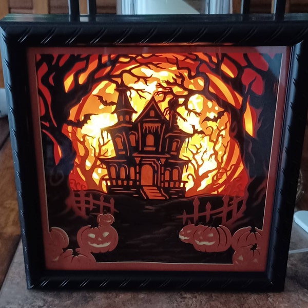 Sunflower Welcome Shadow Box SVG, Svg for Cricut Projects, 3D Layered ...