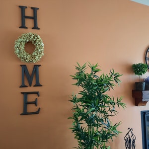 Home Sign Vertical Home Sign Home Letters Rustic Home Sign | Etsy