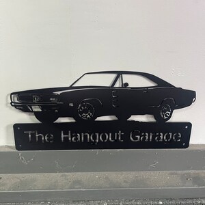 1965 Pontiac GTO Goat Personalized Man Cave Metal Sign Garage Art - Etsy
