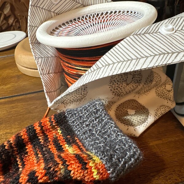 Yarn Keeper Bento Style Yarn Bowl Sheep Print - Etsy