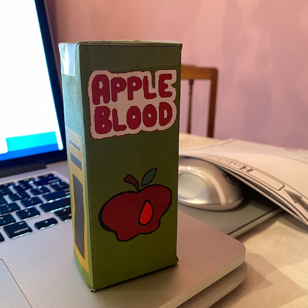 Apple Blood Juice Box (the Owl House) Digital Template | 200 Ml, 6 Oz ...