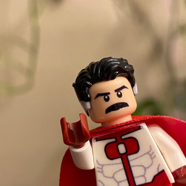 Lego Custom Invincible Comics Omni Man Nolan Grayson Minifigure - Etsy
