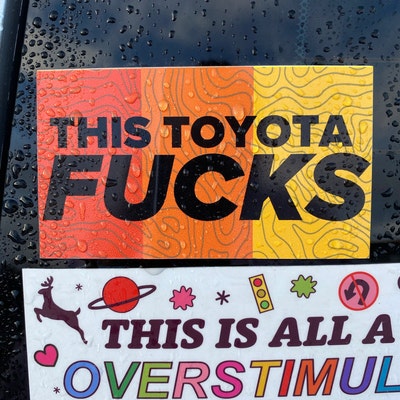 Powered by Zoloft Bumper Sticker or Magnet Funny Sticker Satire Gen Z ...