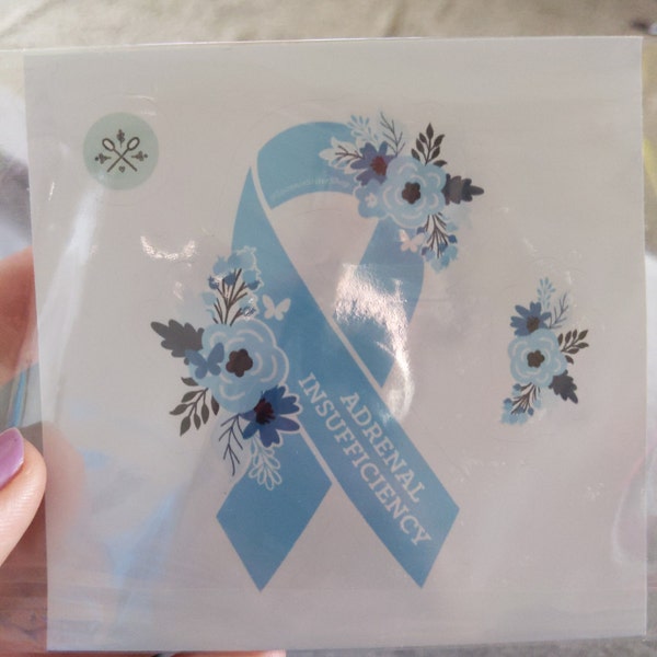 Adrenal Insufficiency Sticker, Adrenal Insufficiency Awareness Stickers ...