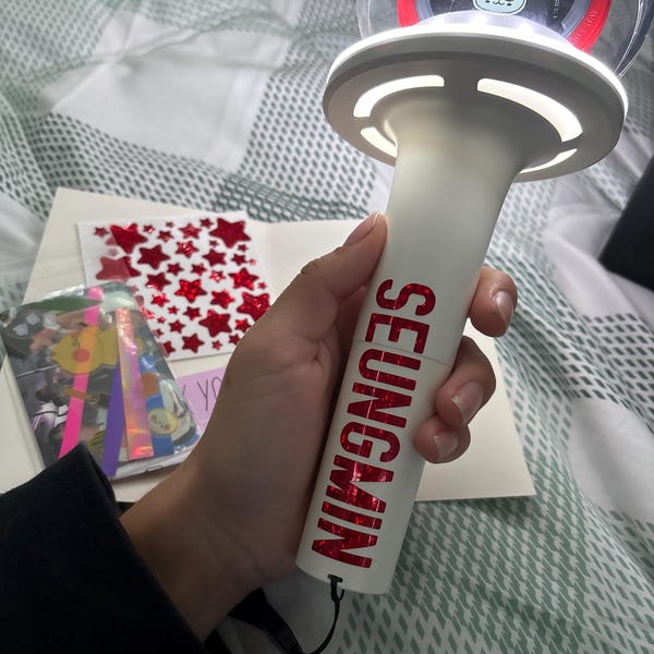 A.C.E Hangul and English Kpop LIGHTSTICK Decals / Light Stick Stickers ...
