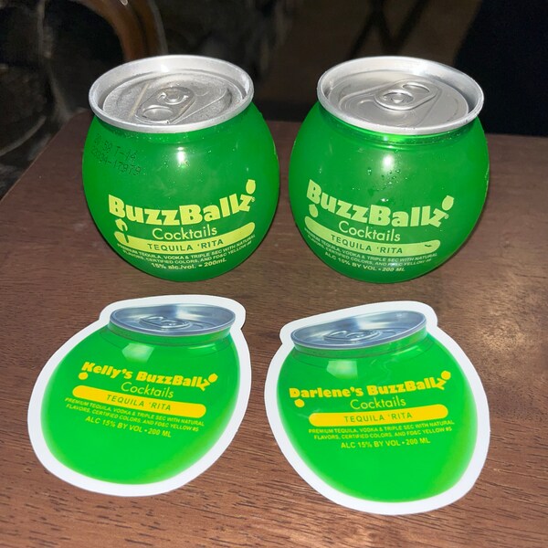 Buzzballz Sticker Buzzballz Personalized Sticker Gift for Him Gift for ...