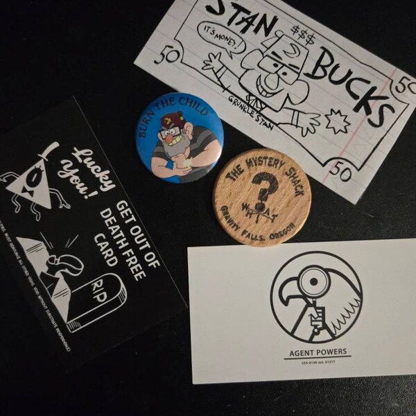 Bill Cipher Inspired Buttons - Etsy