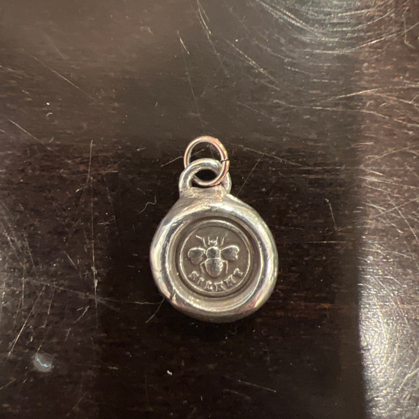 Greek Mythology Silver Antique Wax Seal Pendant Necklace - Mithras and ...