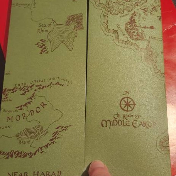 10 LOTR, Hobbit, Middle Earth, Dwarf, Elven Wedding Table Name Cards - Etsy