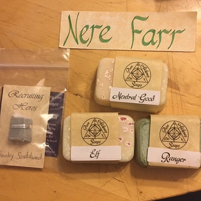 Create-your-character RPG Themed Soap Trio - Etsy